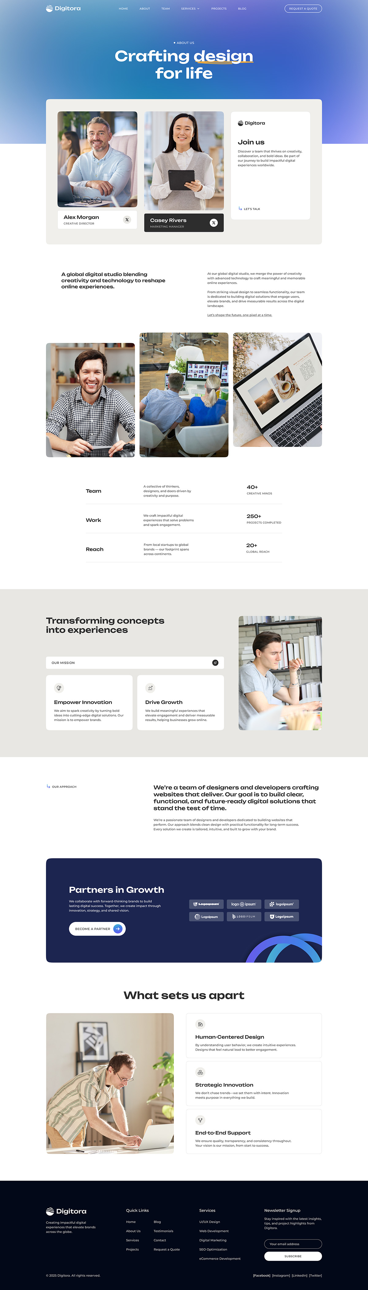 Digitora - Digital Agency Elementor Pro Template Kit by kaththeme | ThemeForest
